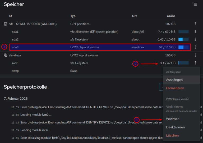 TrueNAS Scale - VM AlmaLinux + Docker mit Portainer - Perron | IT Berater